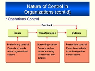 Basic Element of Control_Topic 7 | PPT