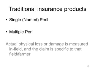 Agricultural Insurance | PPTX