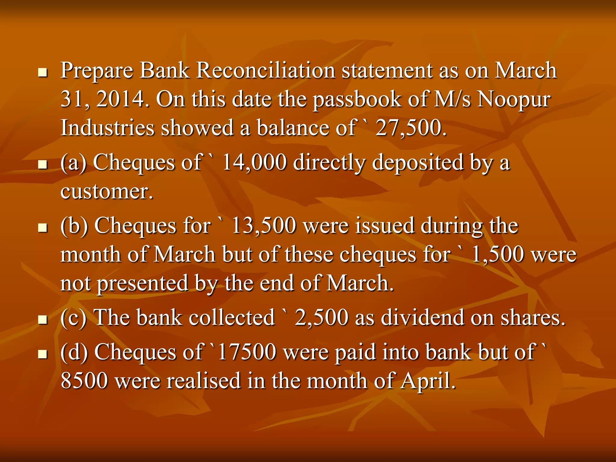 Topic 7 brs exercises | PPTX