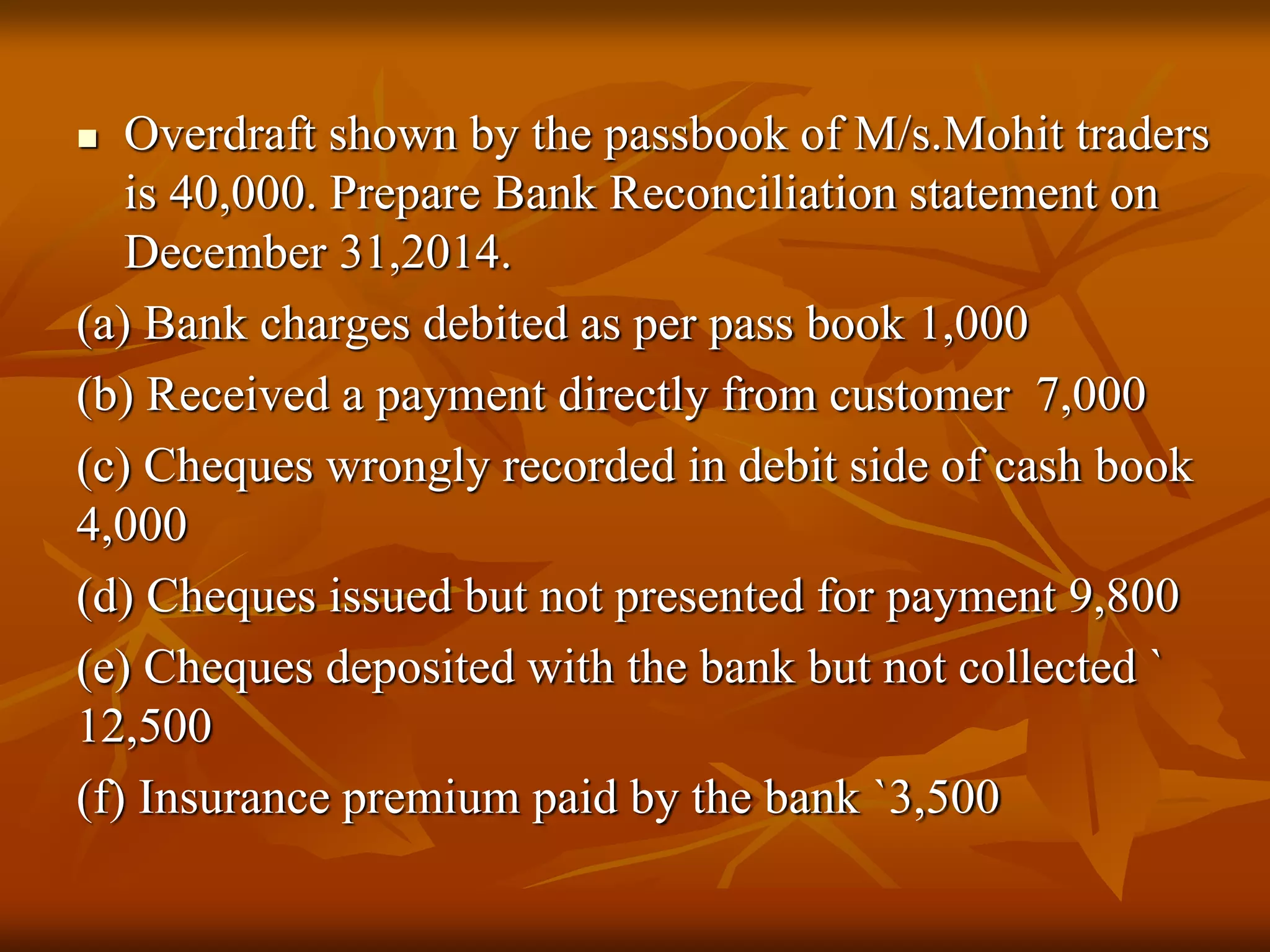 Topic 7 brs exercises | PPTX