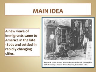 Topic 7 immigration Industrial Revolution | PPTX