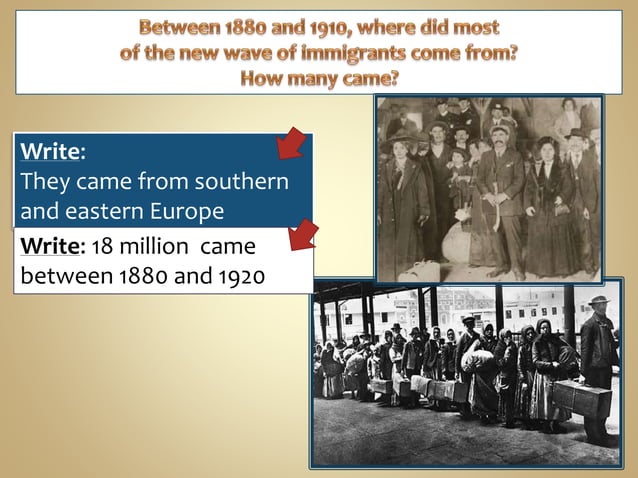 Topic 7 immigration Industrial Revolution | PPT