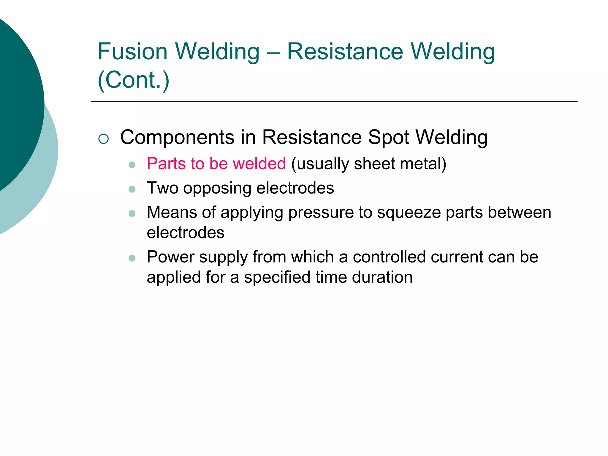 Topic 7 joining process welding brazing soldering fastening 160214 | PDF