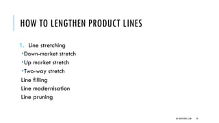 marketing mix and product decisions | PDF