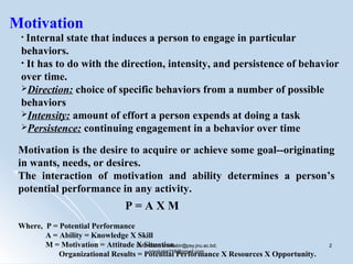Motivation | PPT
