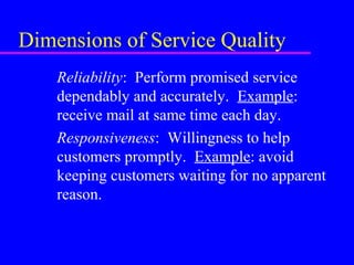 Service Quality | PPT