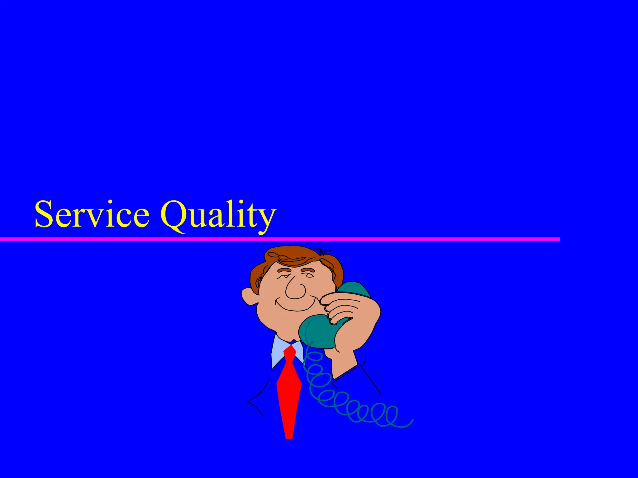 Topic 7 covered on the Service Quality ppt | PPT