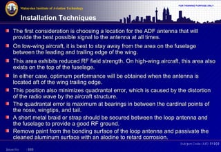 Aircraft Communication Topic 8 automatic direction finder | PDF