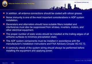 Aircraft Communication Topic 8 automatic direction finder | PDF