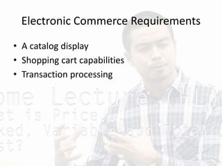 Communication Technology- E-Commerce Platform | PPTX