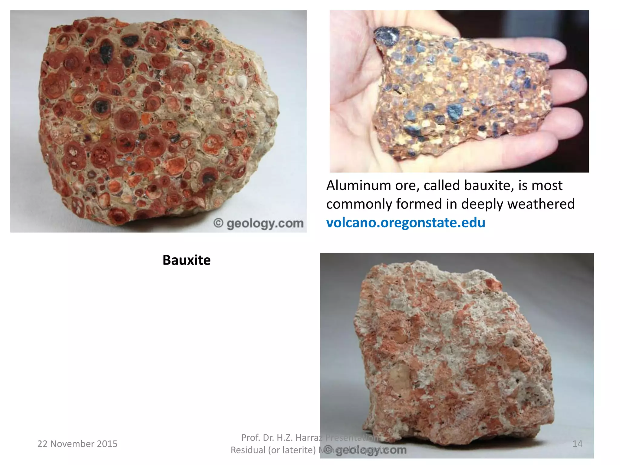 Residual Mineral Deposits | PDF