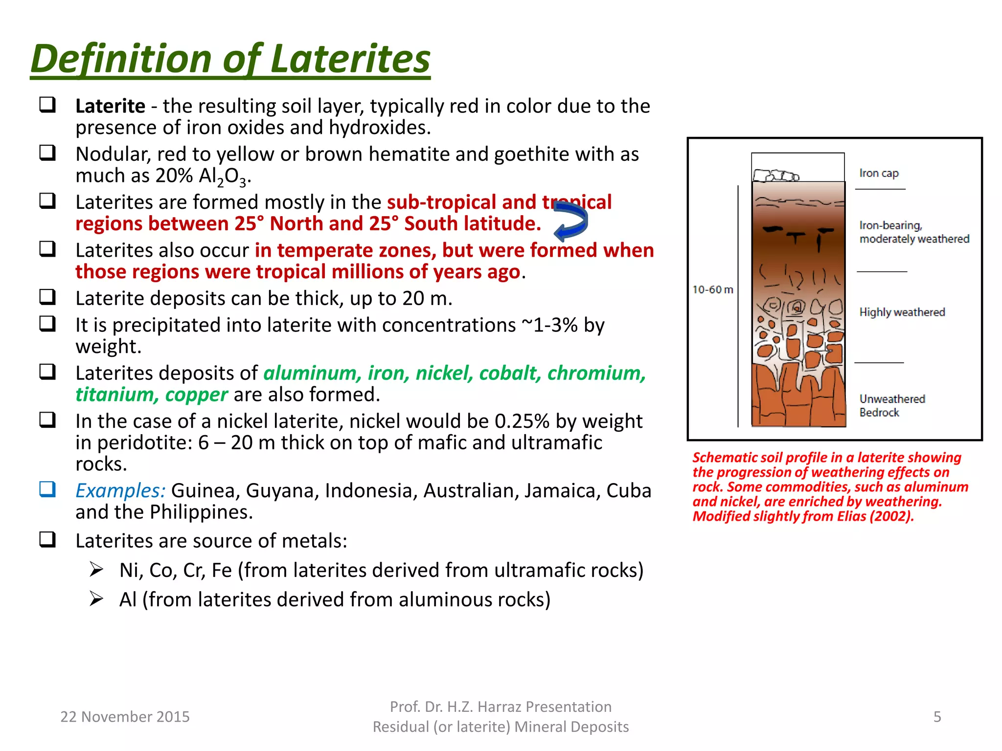 Residual Mineral Deposits | PDF