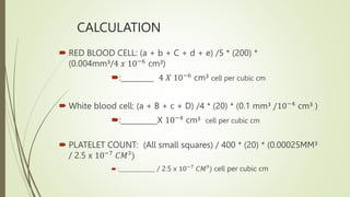 TOPIC 8 BLOOD CELL COUNT.pptx