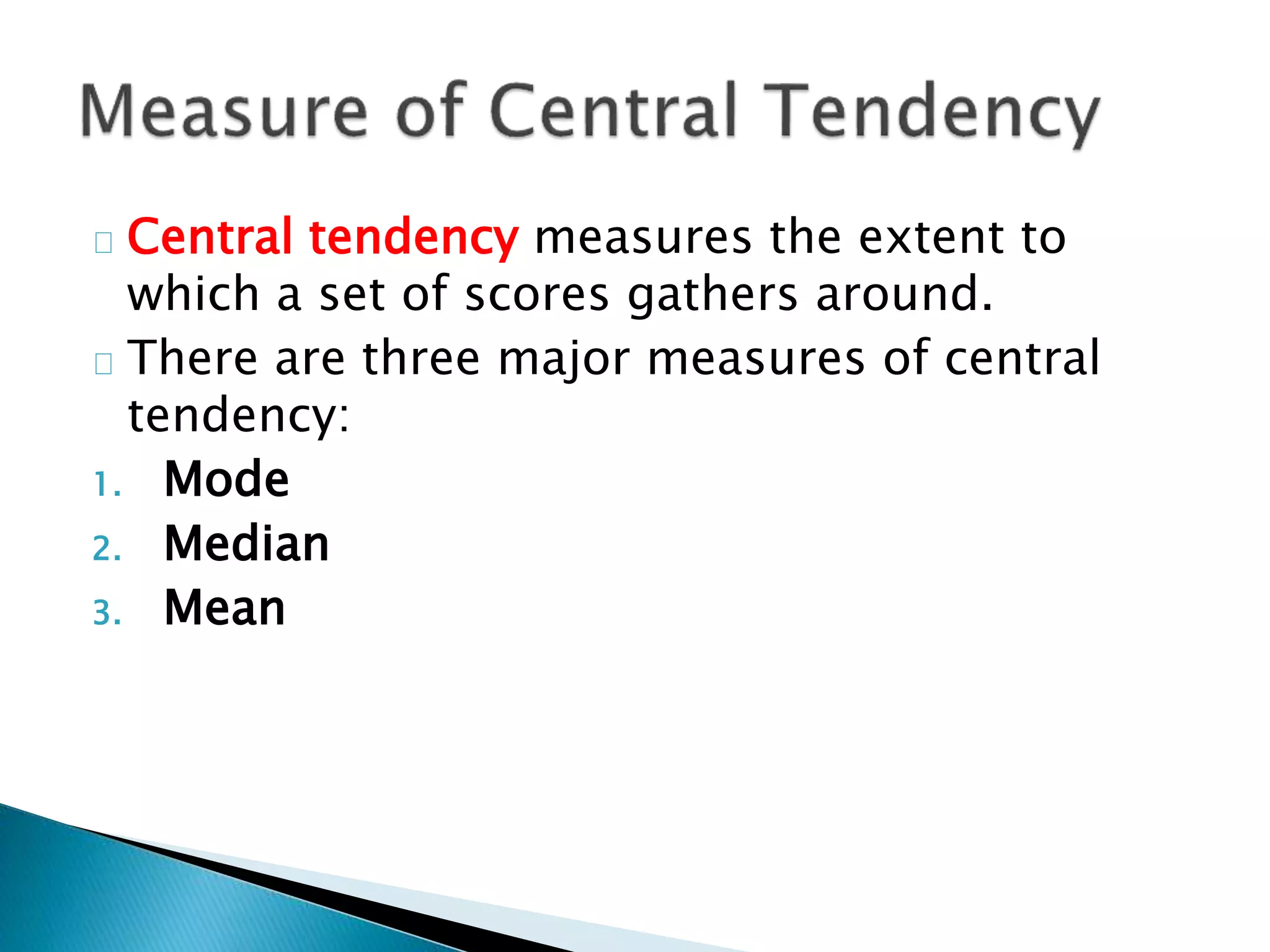 Topic 8a Basic Statistics | PPTX
