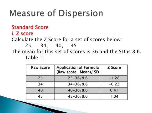 Topic 8a Basic Statistics | PPTX