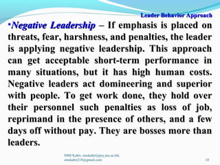 Leadership in Organization | PPT