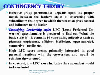 Leadership in Organization | PPT