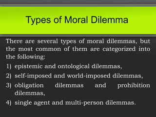 Moral Dilemmas: Definition And Types – OPHL