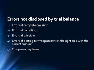 Topic 8 rectification of errors n | PPTX