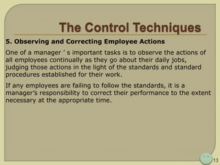 2015 DMC2523 Topic 8 the control process | PPTX