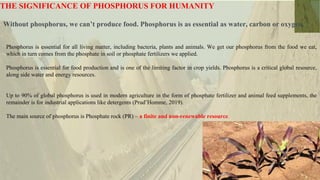 Sustainable phosphate use | PPT