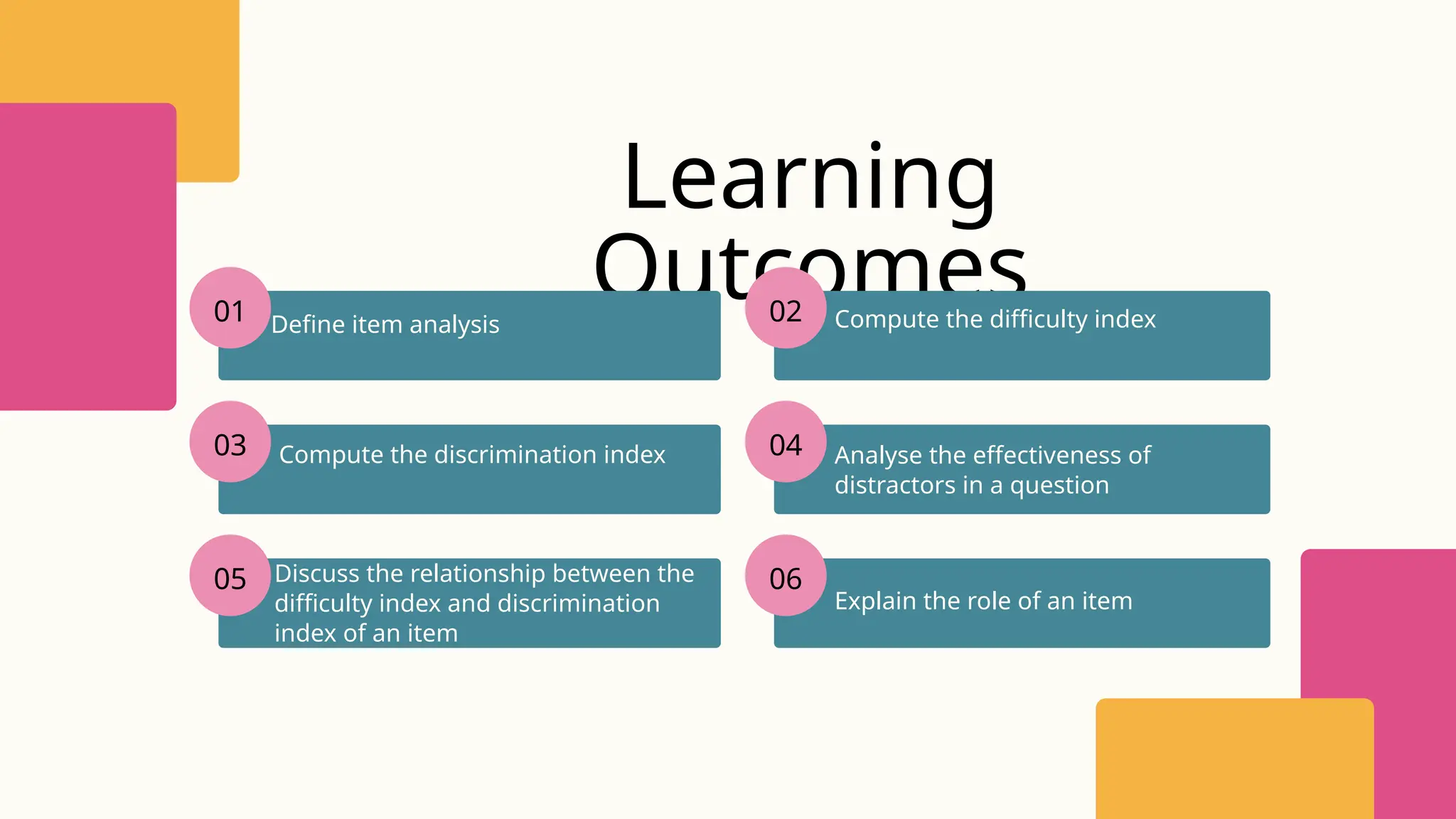APPRAISING CLASSROOM TESTS AND ITEM ANALYSIS | PPTX