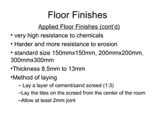 Topic 9 finishes | PPT