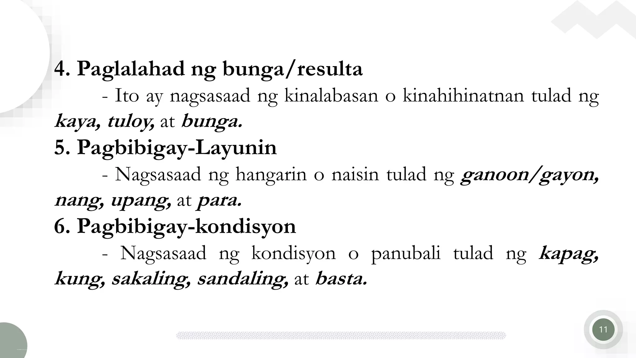 Topic 9- Pang angkop, Pangatnig, Pang ukol, Pantukoy.pptx