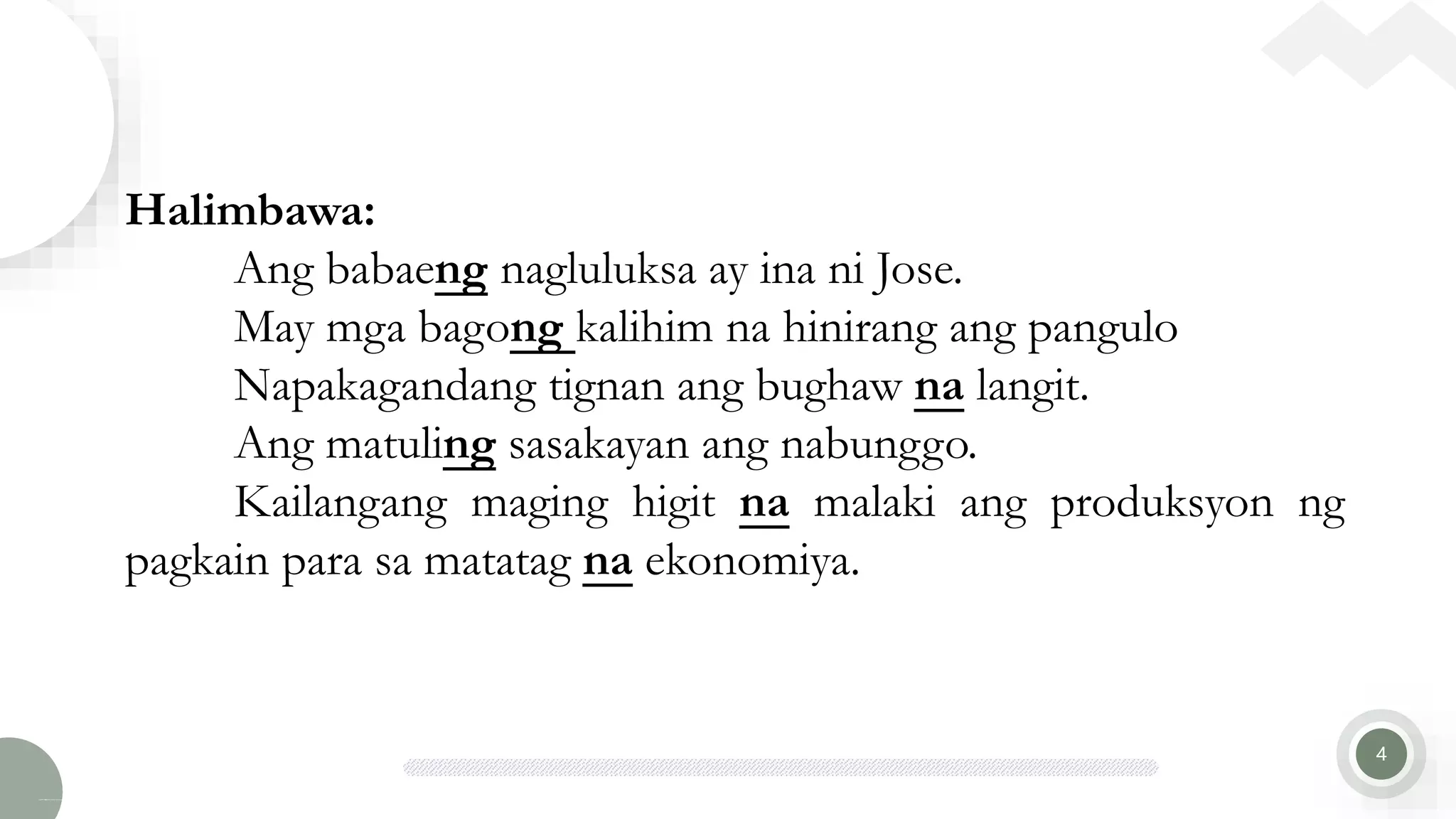 Topic 9- Pang angkop, Pangatnig, Pang ukol, Pantukoy.pptx