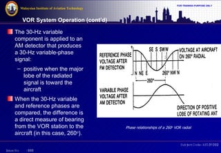 Nav Topic 9 vhf omni range (vor) | PDF