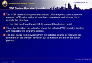 Nav Topic 9 vhf omni range (vor) | PDF