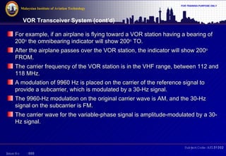 Nav Topic 9 vhf omni range (vor) | PDF