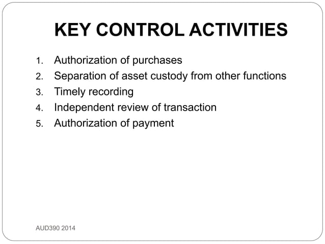 Topic 9 audit of purchase and payment cycle + acc payables | PPTX