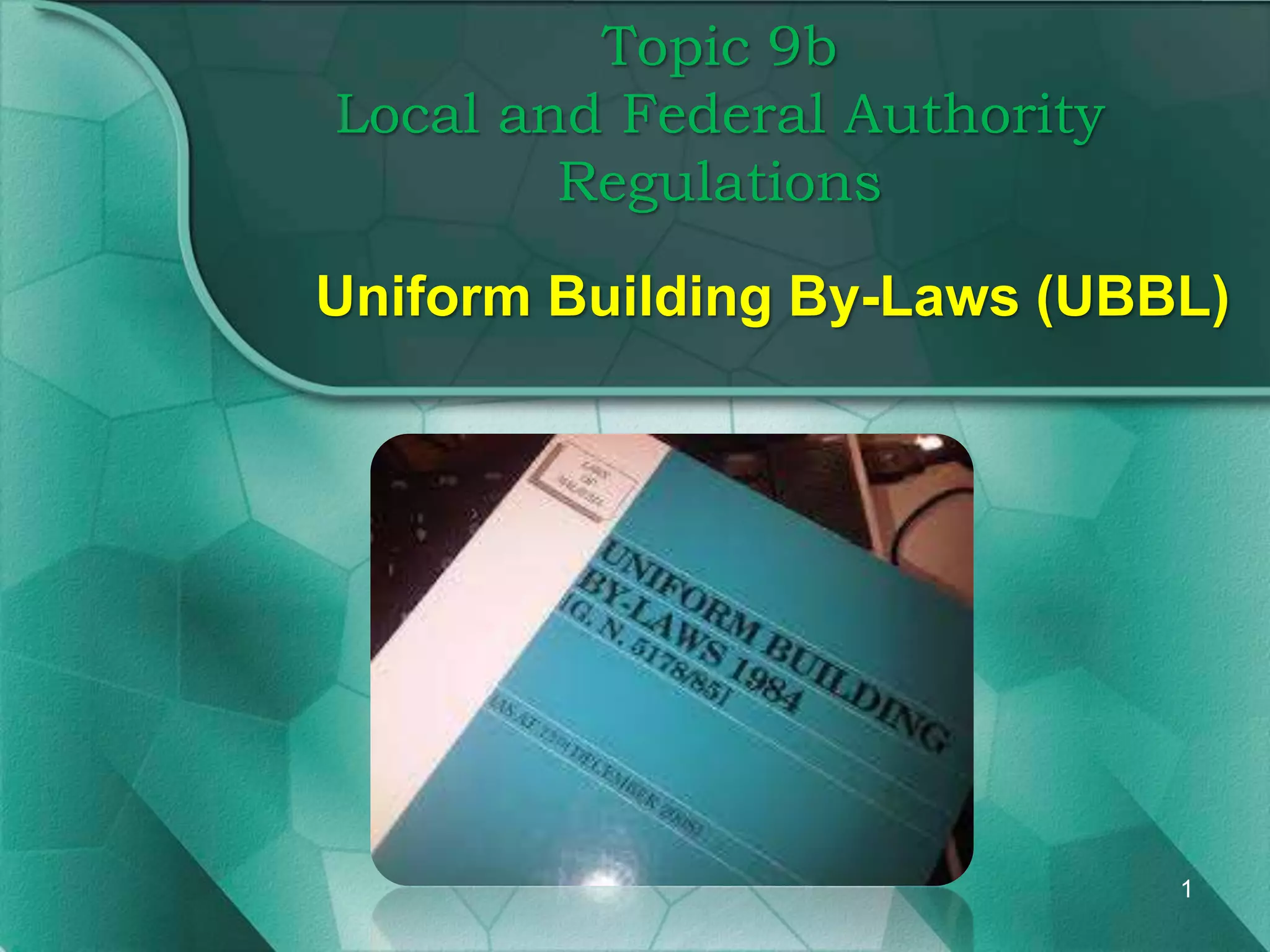 Topic 9b - UBBL.ppt
