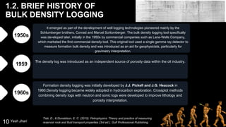 Density geophysical exploration, tools, principals | PDF