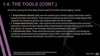 Density geophysical exploration, tools, principals | PDF