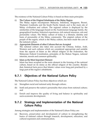 Topic 9 integration and national unity | PDF