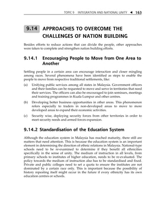 Topic 9 integration and national unity | PDF