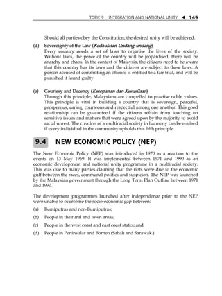 Topic 9 integration and national unity | PDF