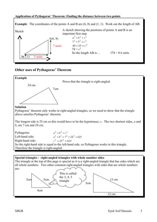 Topic 9 pythagoras | DOC