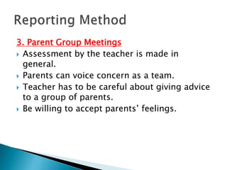 Topic 9 Reporting of Assessment Data | PPTX