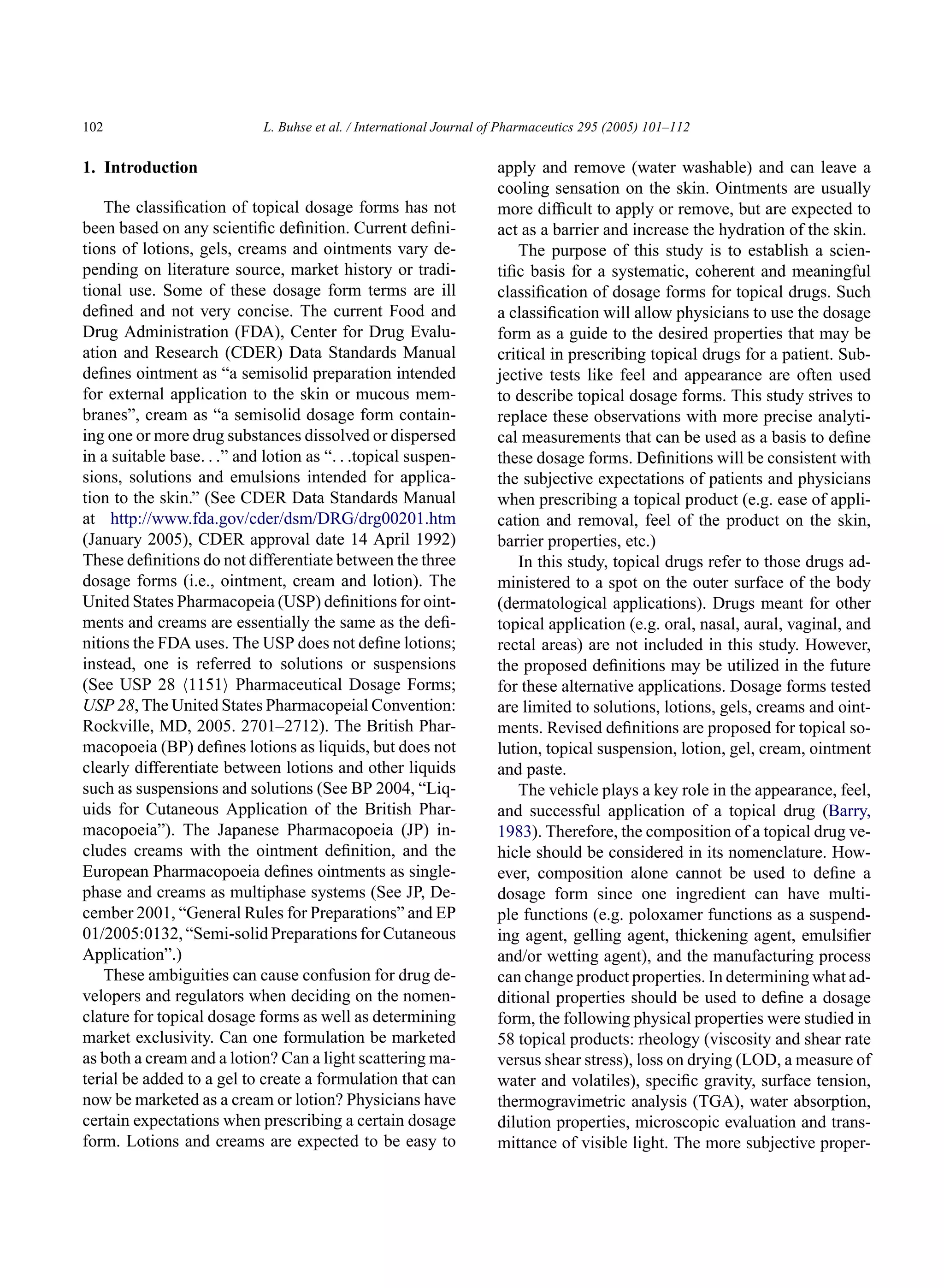 Topical drug-classification | PDF
