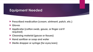 Topical Drug Administration: Types, Techniques, and Nursing ...