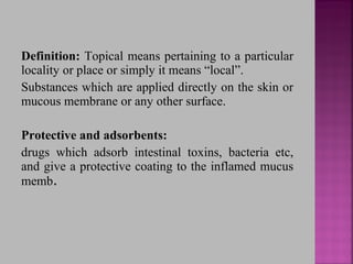 Protective Topical agents | PPT
