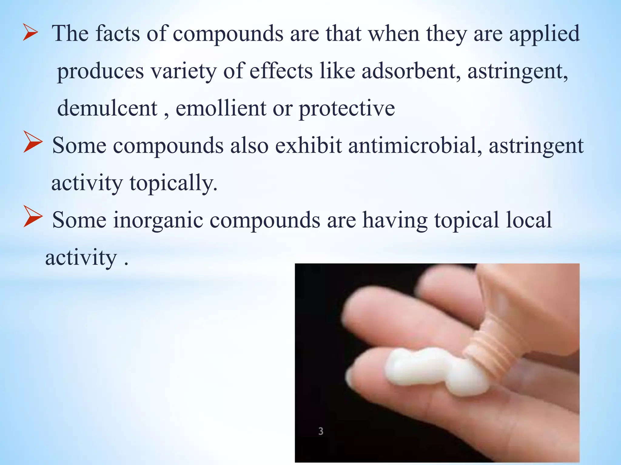 Topical agents | PPTX