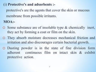 Topical agents | PPTX
