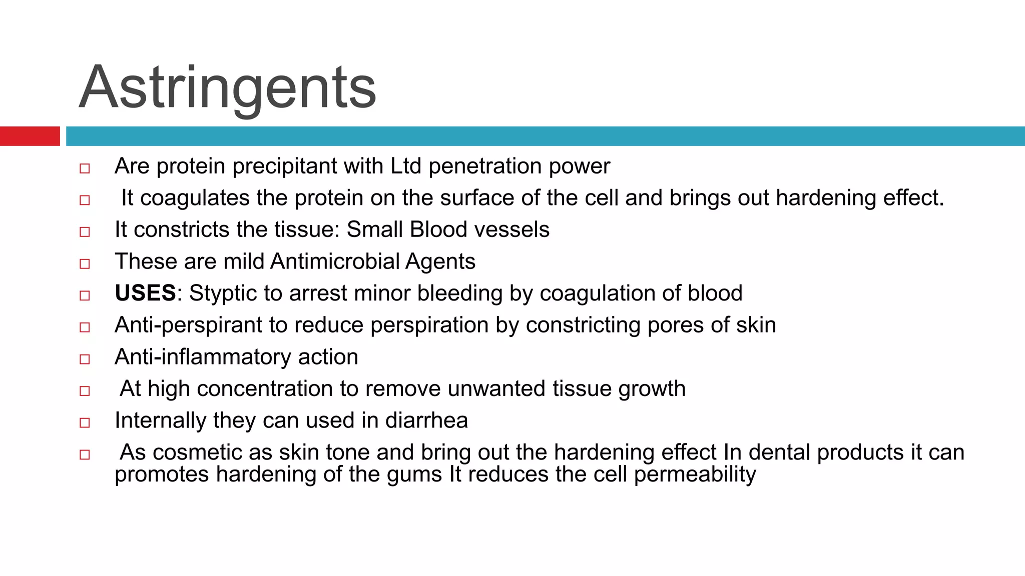 Topical agents: Inorganic Pharmaceutical Chemistry | PPTX