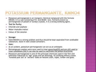 Topical agents inorganic chemistry b. ph sem 1 | PPTX