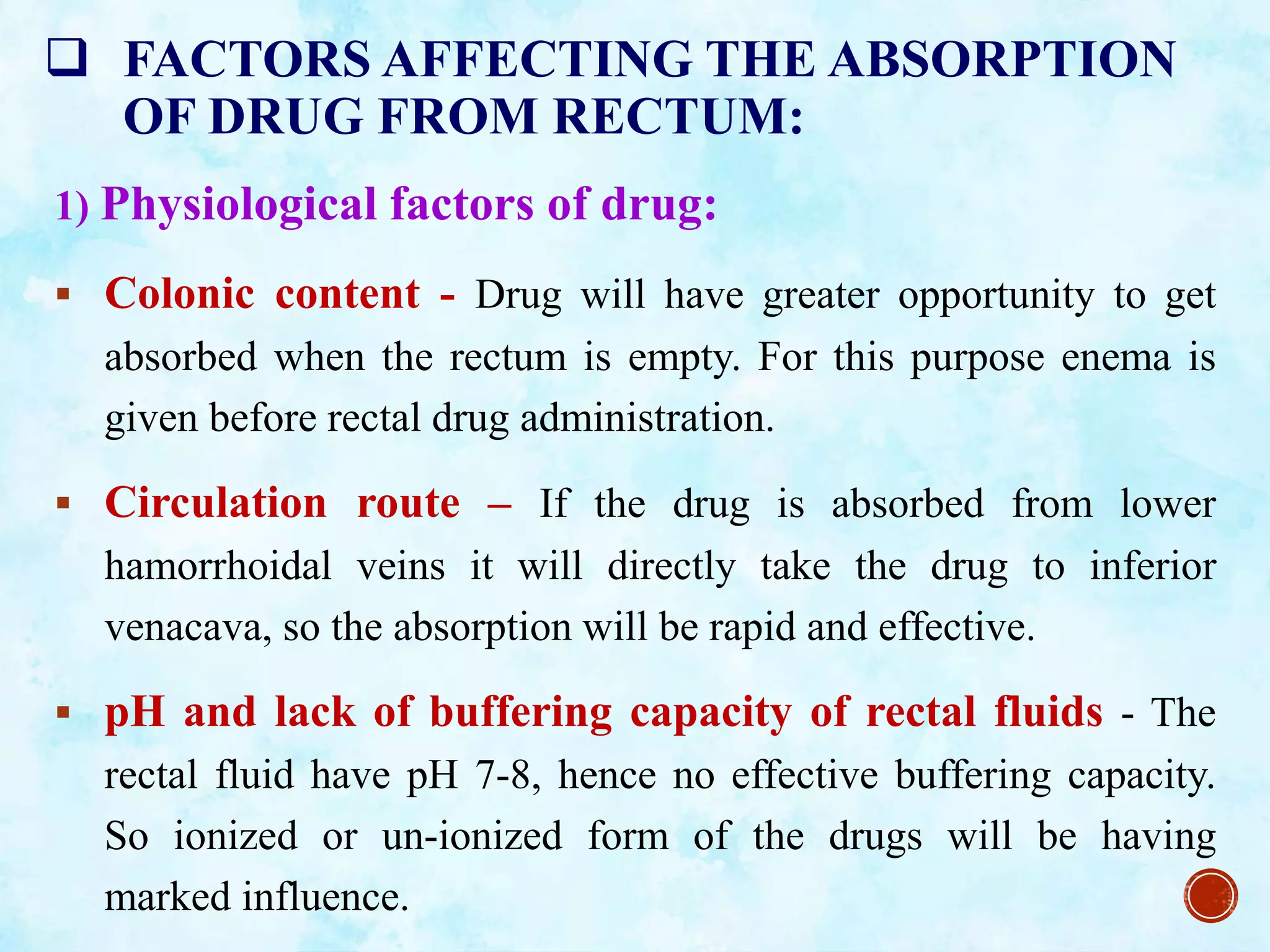 Topical and Rectal absorption of drugs, formulation and evaluation.pptx