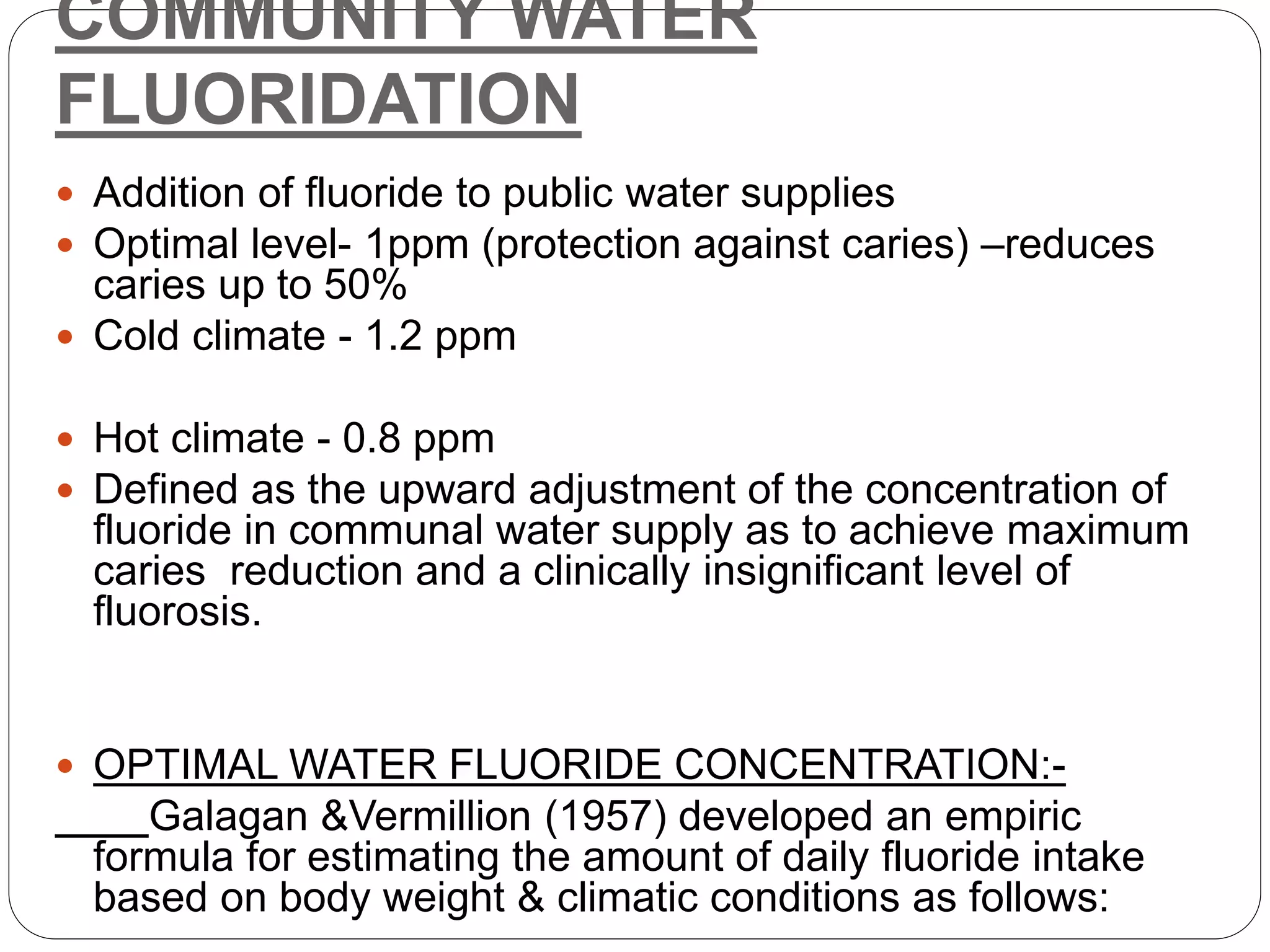 Topical and systemic fluorides | PPTX